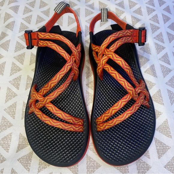Chaco | Shoes | Chacos Z Classic Orange Sandals Kids Sz 4 Wmns Sz 6 ...